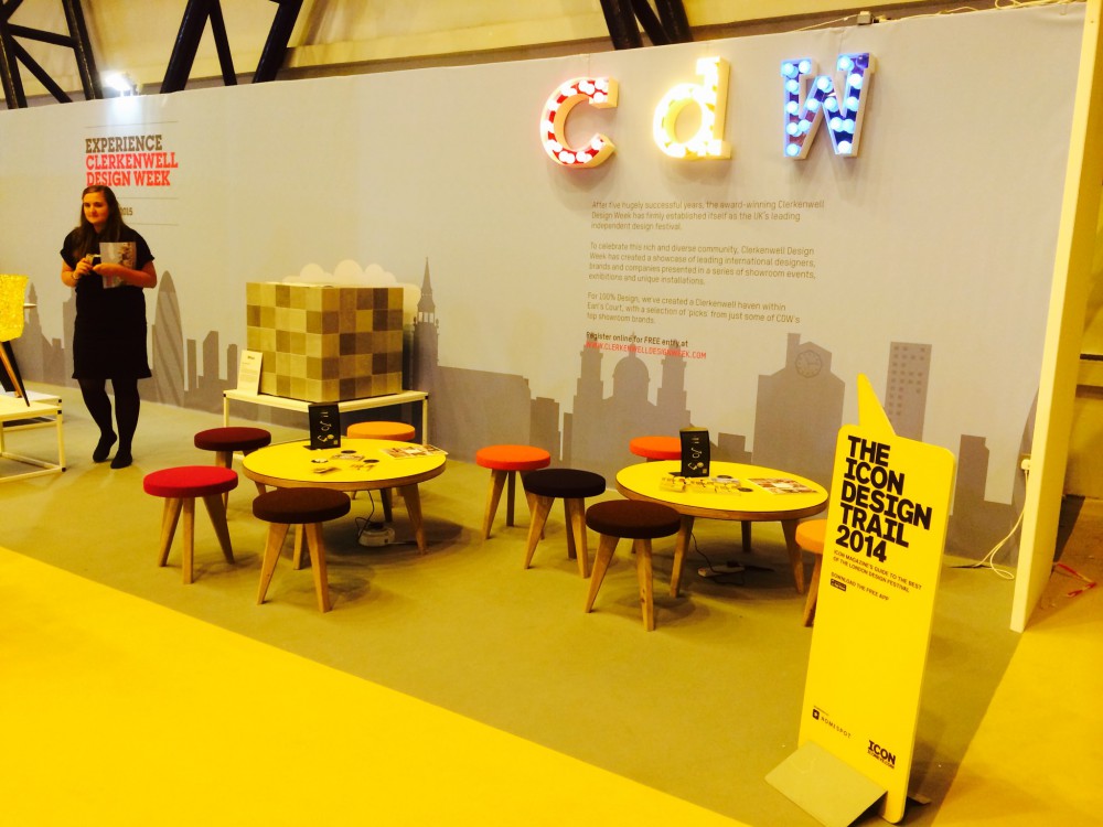 James Burleigh @CDW Stand for 100% Design | James Burleigh